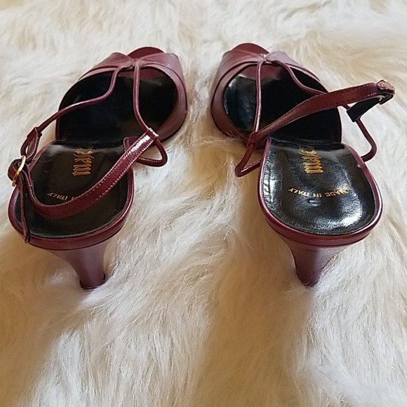 Maserati | Shoes | Maserati Plum Heels | Poshmark